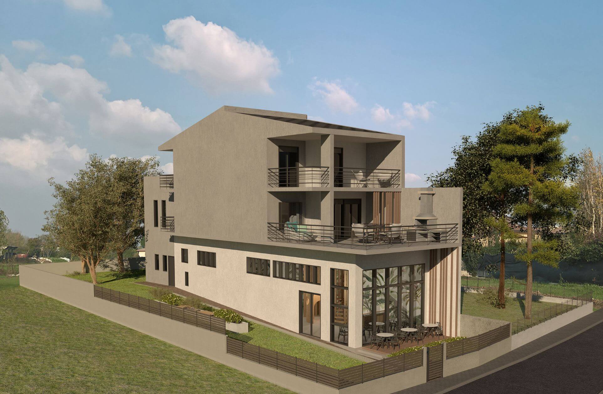 Architectural design and construction of a playground - HOMEATUS